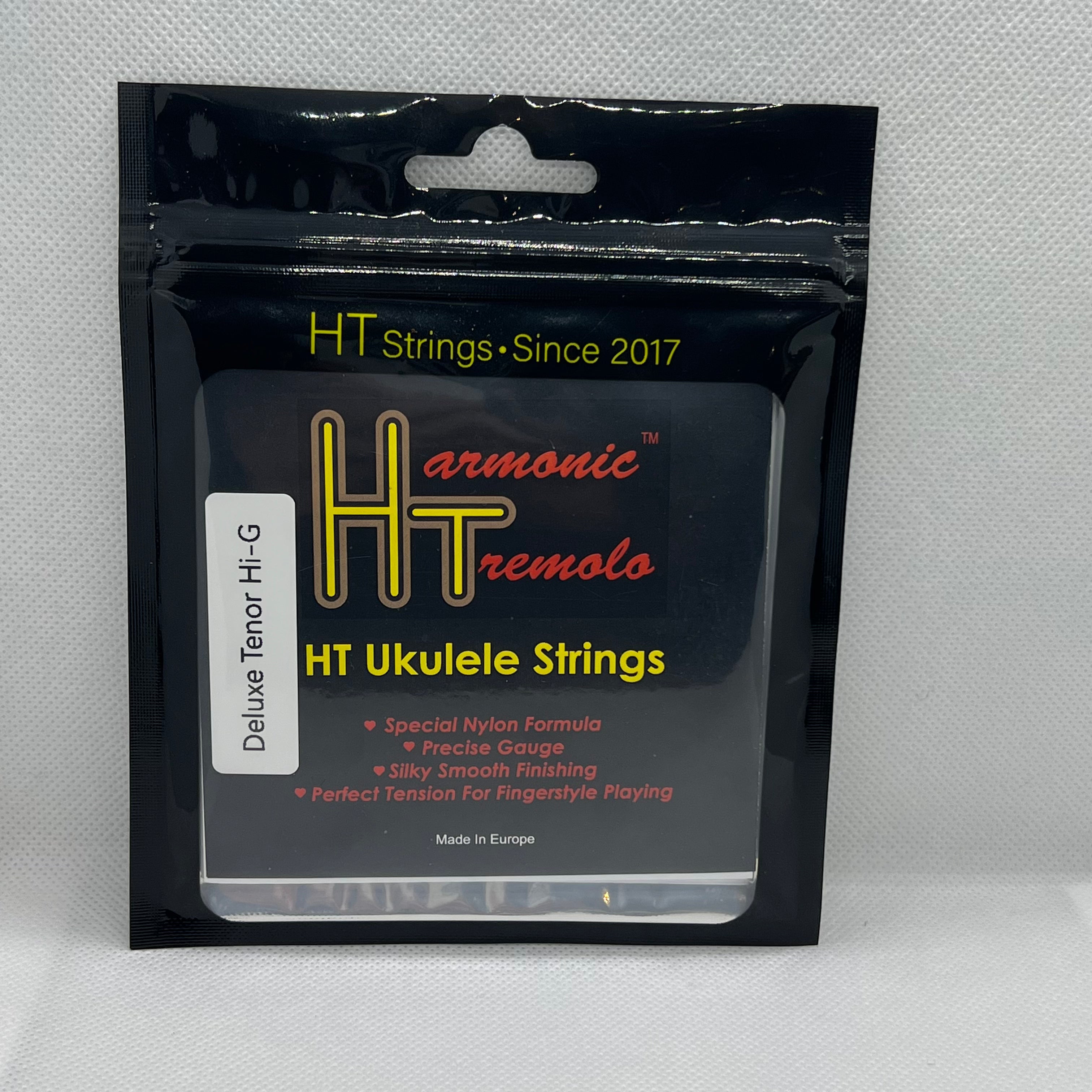 Harmonic Tremolo Deluxe Tenor Hi-G Strings HT Tenor 弦線 – The Ukulele ...