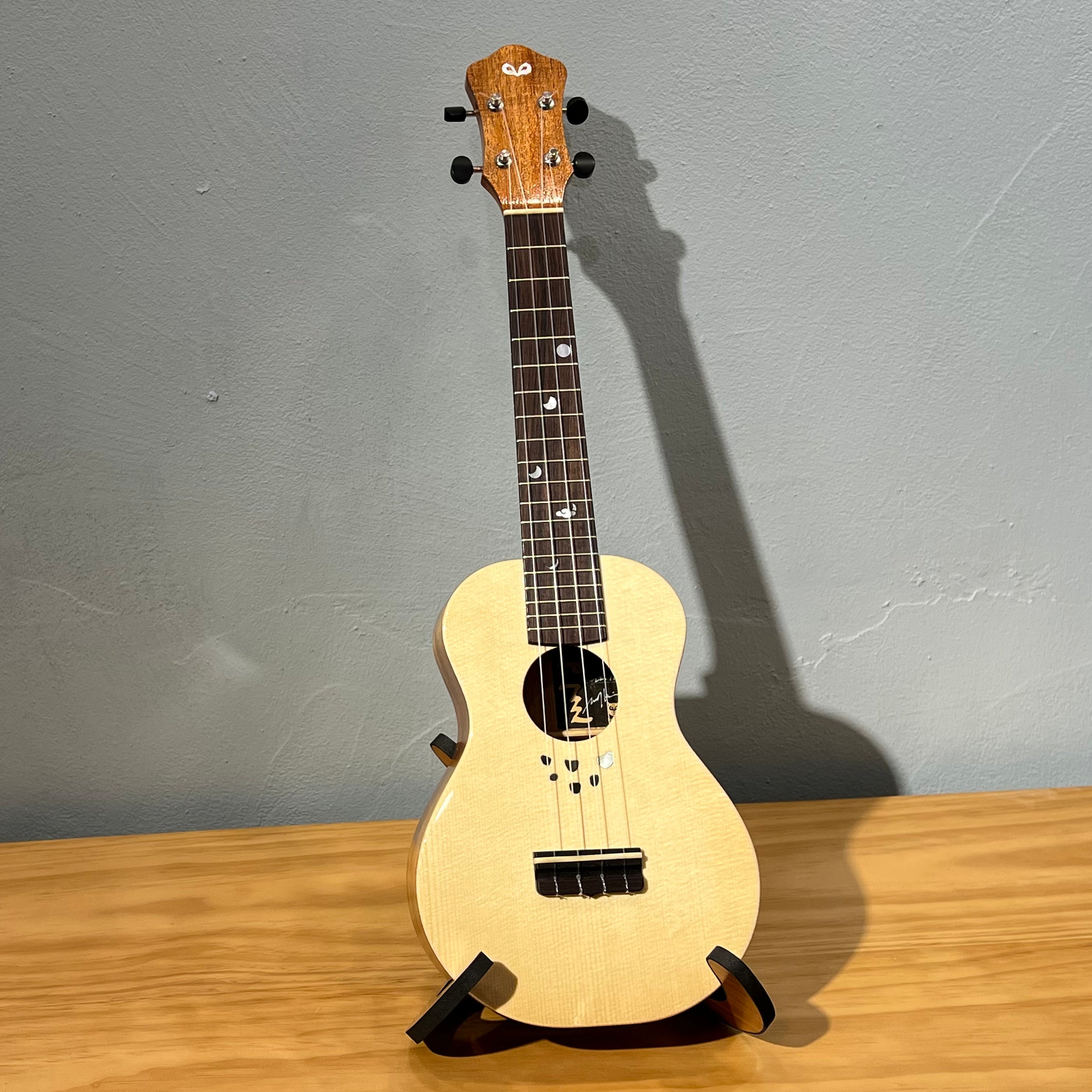【預售】100% Handmade Oulcraft Engelmann Spruce 23" Concert Ukulele – The ...